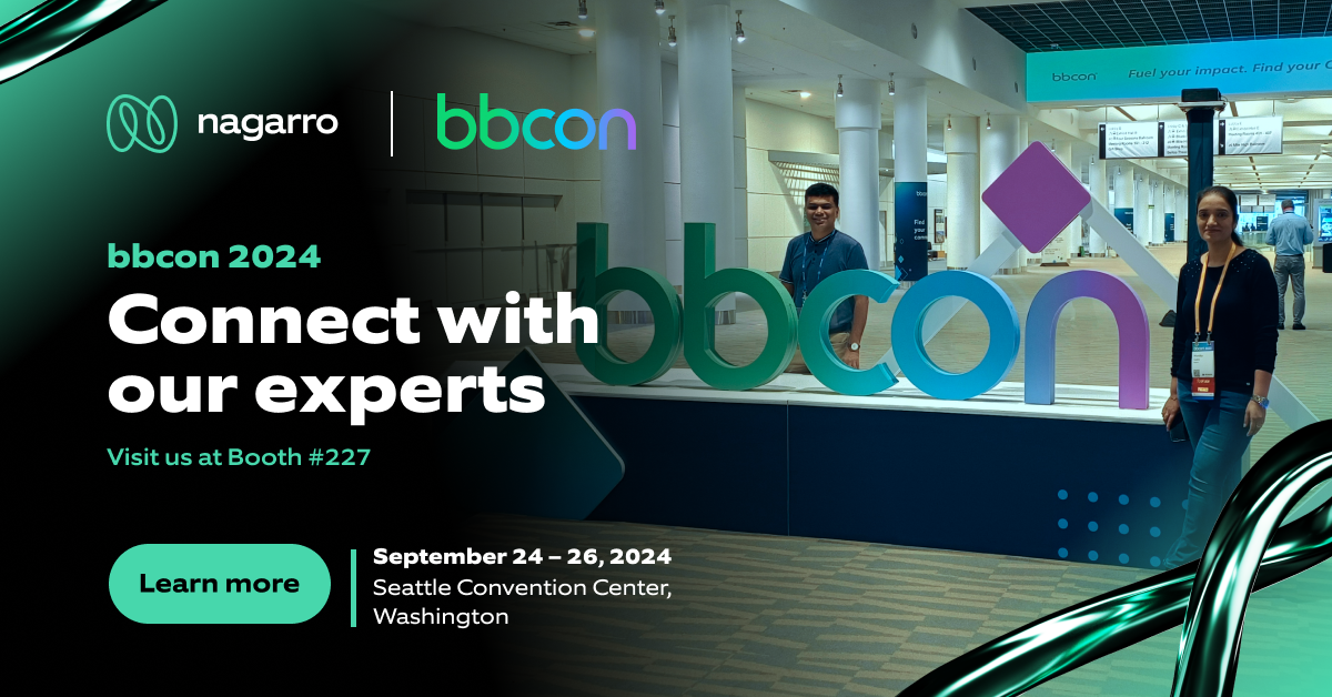 Connect with our experts at Blackbaud NXT at bbcon 2024 | Nagarro